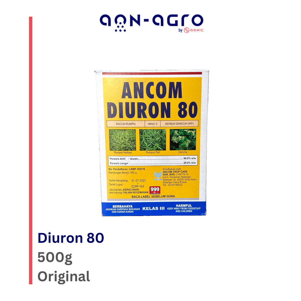 Ancom Diuron 80 (500g) Racun Rumpai Sentuh Sama dengan Propanil ...