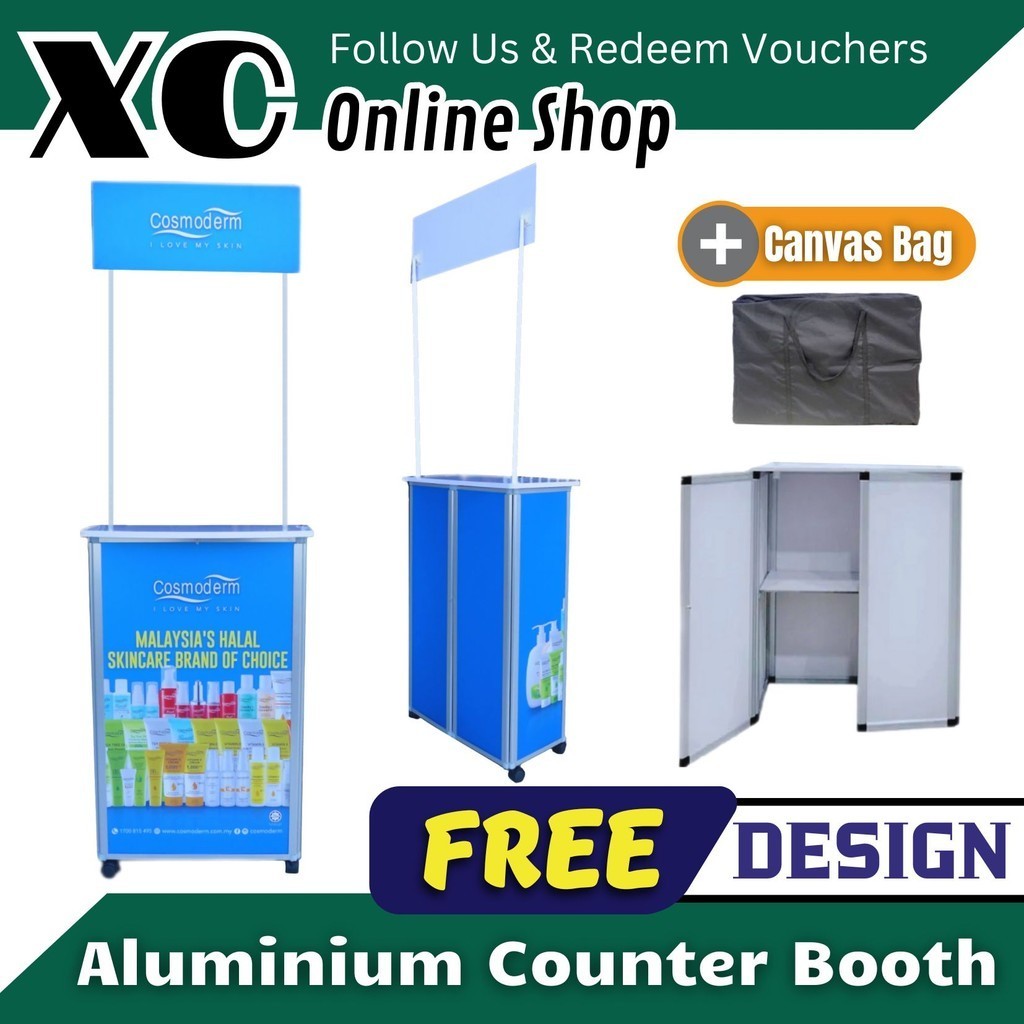 Aluminium Fortable Counter Sampling Booth/ Aluminium Counter Booth With ...