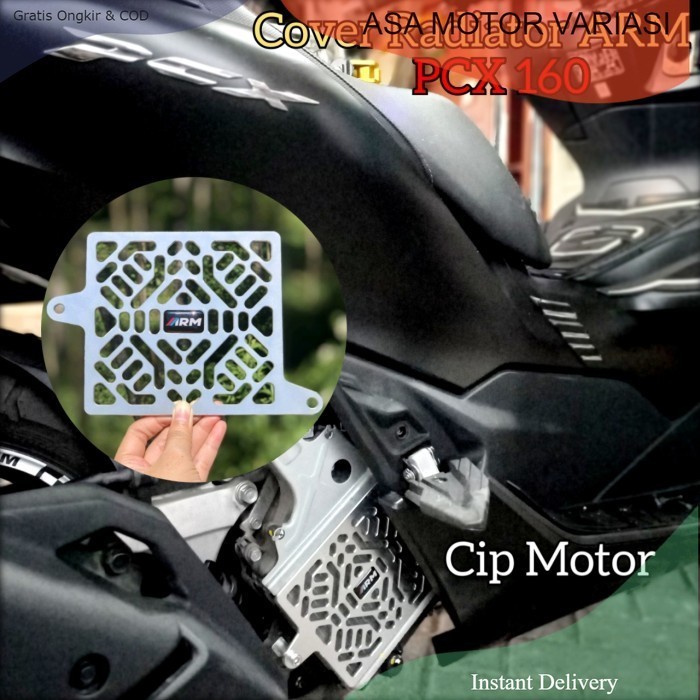 Cover Radiator ARM PCX 160 Vario 160 ADV 160 Full CNC motor | Shopee ...