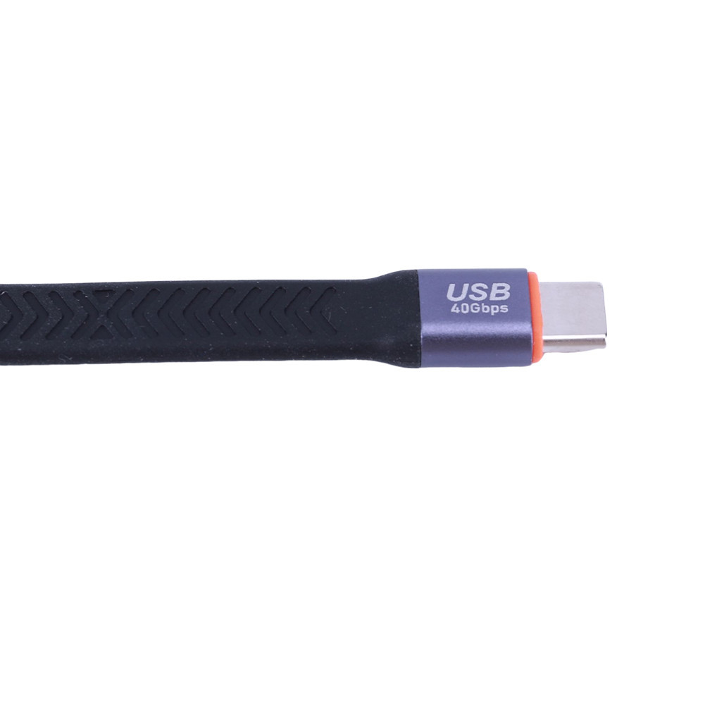 PD100W USB3.2 Fast Charging USB Short Data Cable Cord Gen 2 40Gbps USB ...