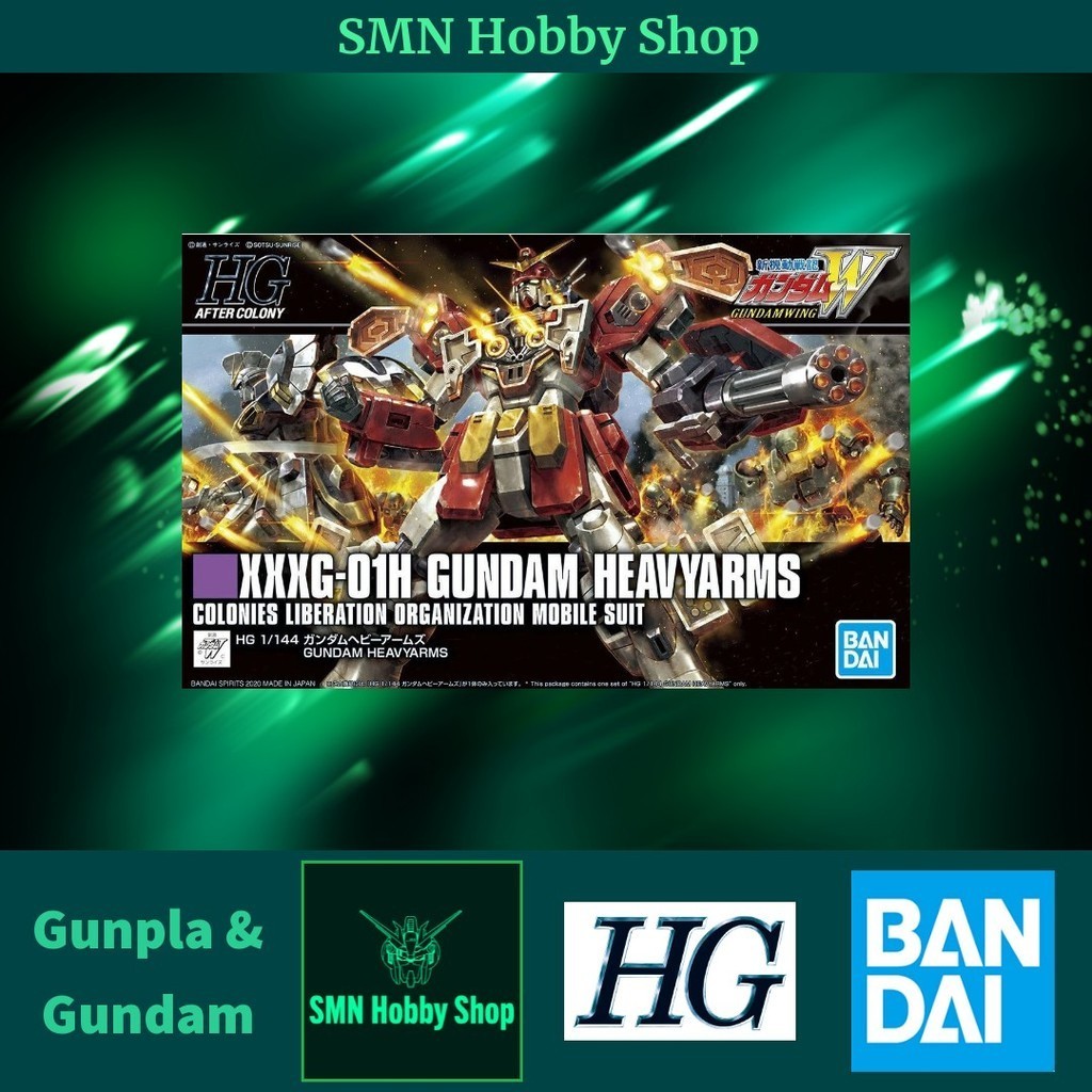 HG 1/144 XXXG-01H Gundam Heavyarms 236 Gunpla Gundam Toys Plastic Model ...