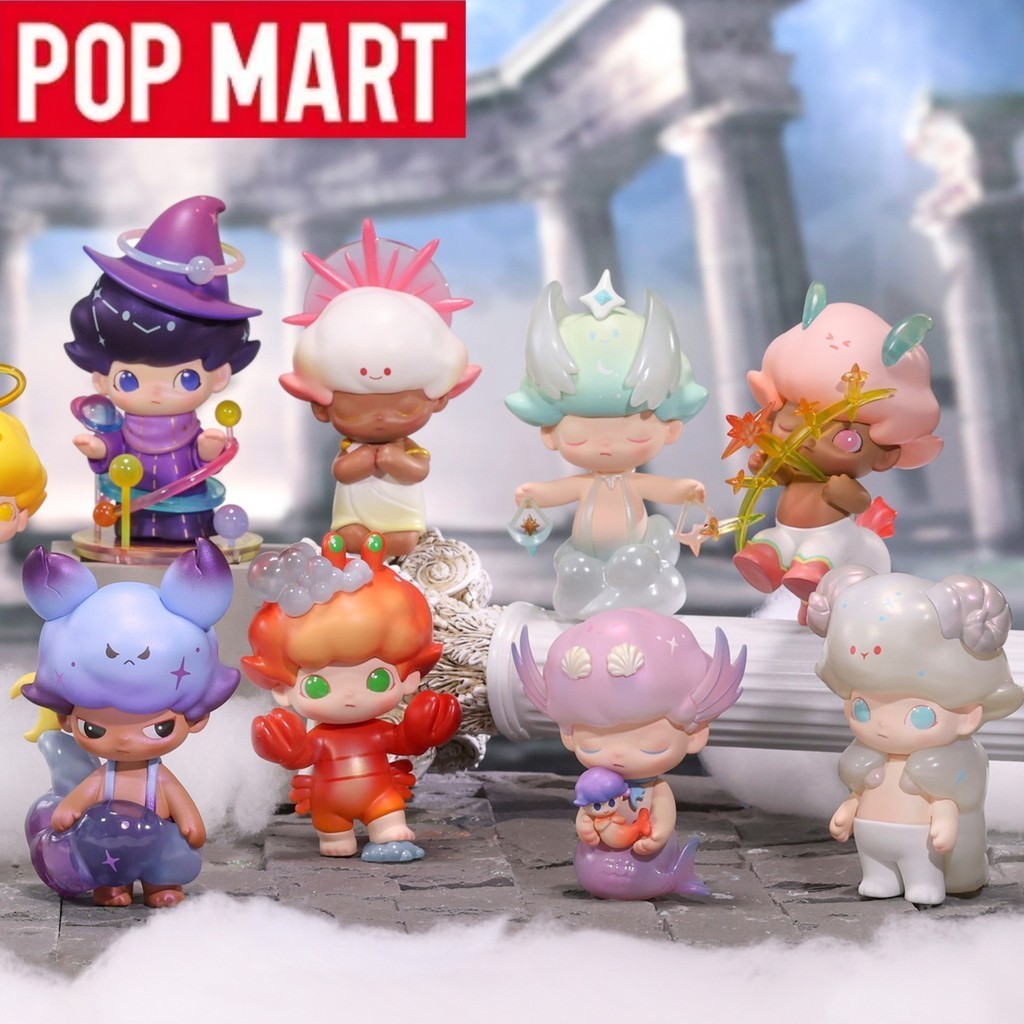 Original POP MART Dimoo Zodiac Series Blind Box Cute Figure Toys ...