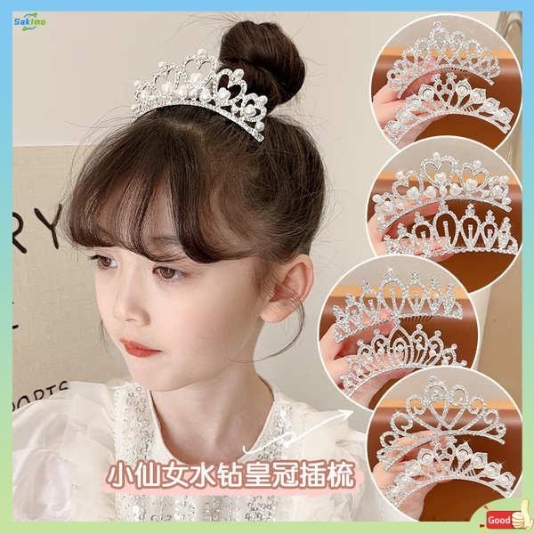 crown flower crown Hari Kanak-kanak puteri mahkota rambut kanak-kanak ...