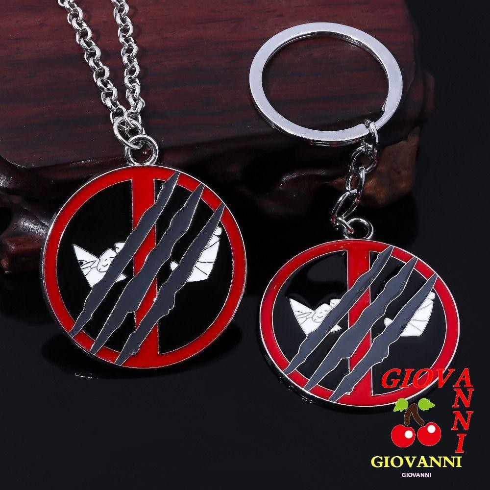 GIOVANNI Electroplating Keychain/Neckless, Deadpool&Wolverine Marvel ...