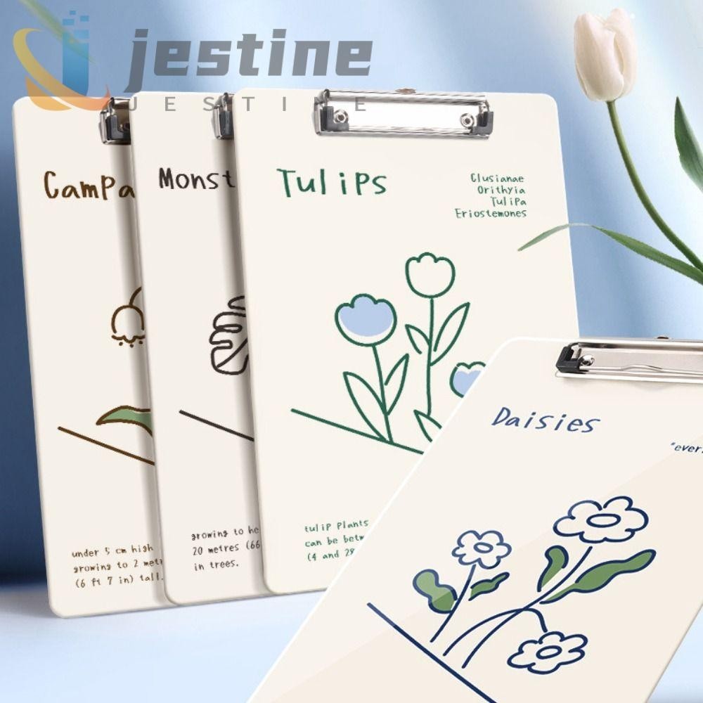 JESTINE A4 File Folder Board Clamp, Signature Board Writing Sheet Pad ...