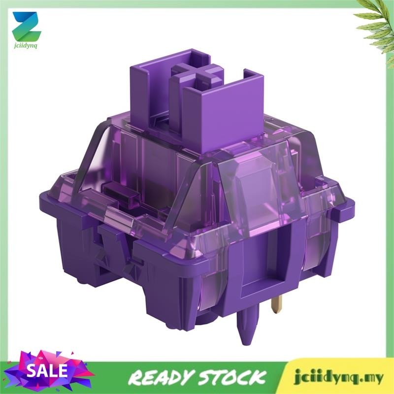 [jciidynq] 45Pcs V3 Pro Lavender Purple Switches 5 Pin 40gf Tactile ...