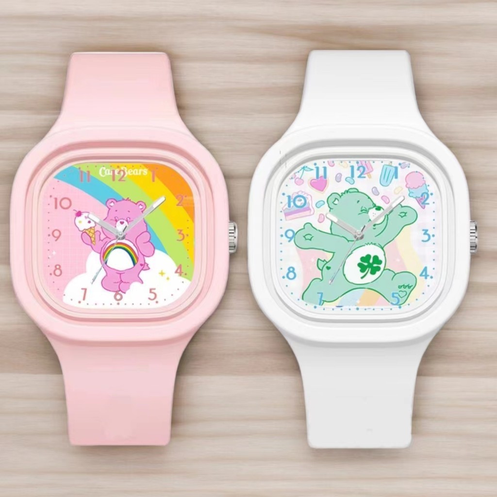 Disney Lotso Bear Women Watch with Silicone Strap Strawberry Bear ...