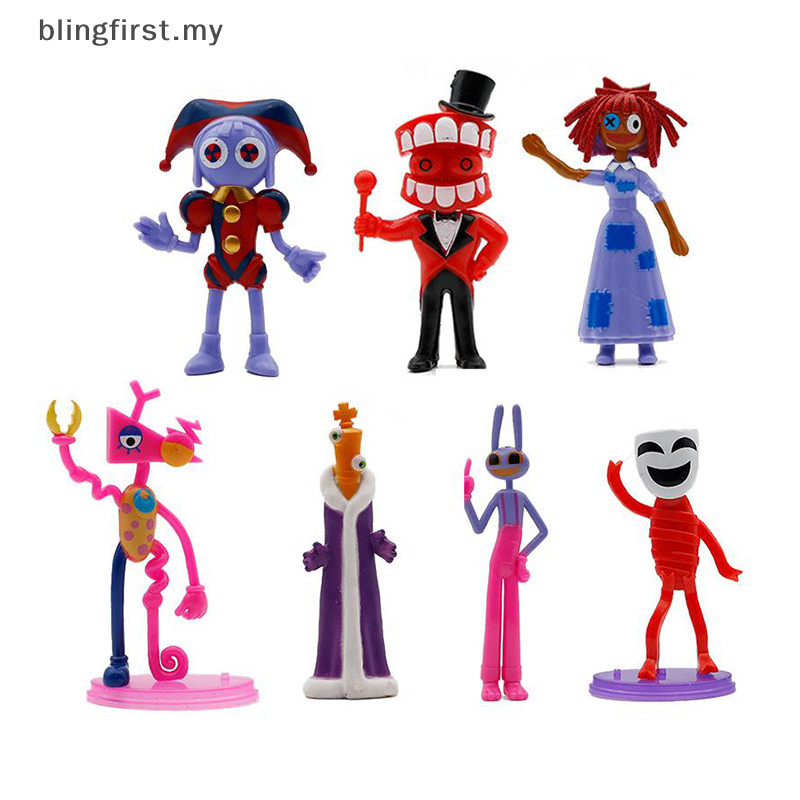 [blingfirst] The Amazing Digital Circus Model Action Figure Pomni Jax ...