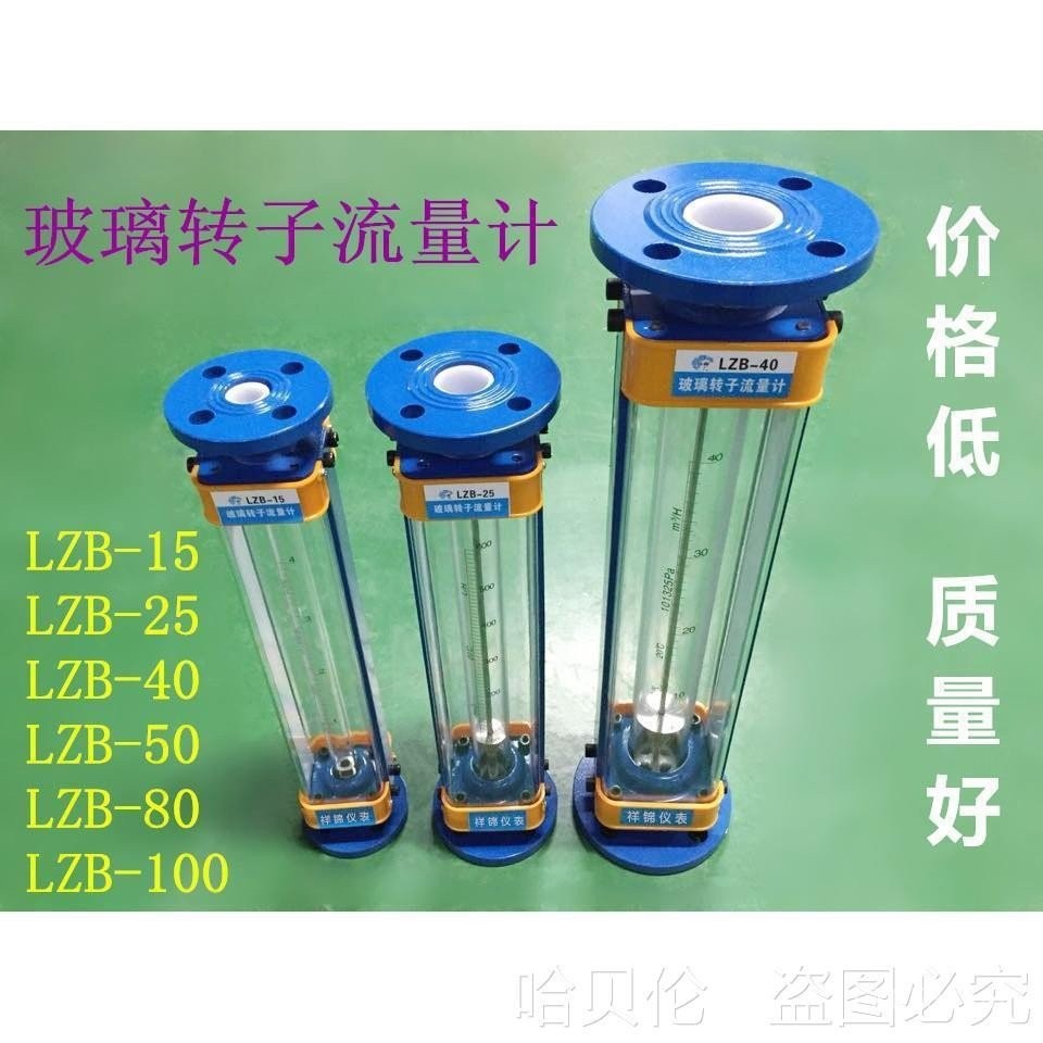 Flow Meter LZLZBBBLZLZB Flow Meter Rotor 4050 Glass Liquid Water Gas ...