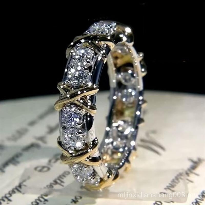 Rotating Openwork Ring, Engagement Ring, Simple Design, Suitable for ...