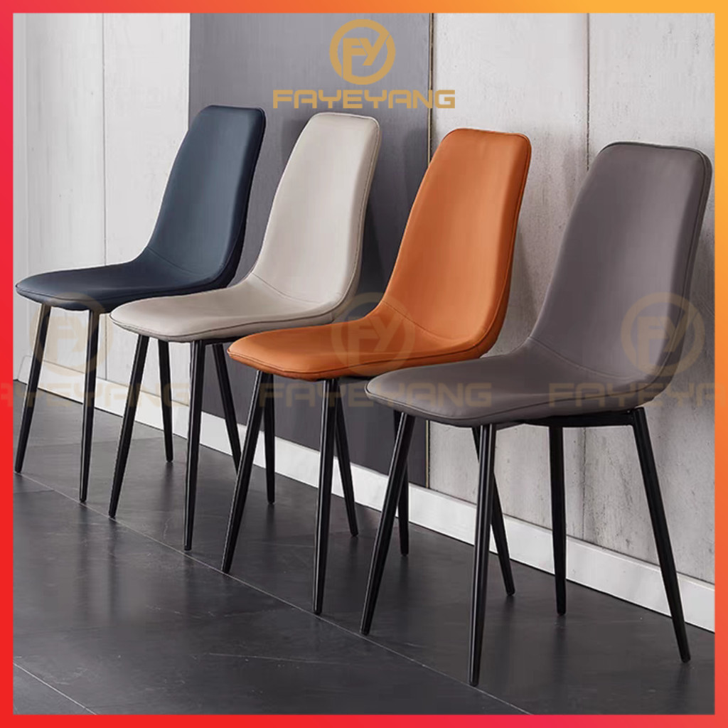 Fayeyang Velvet Fabric Dining Chair Modern Designed Restaurant Chair ...