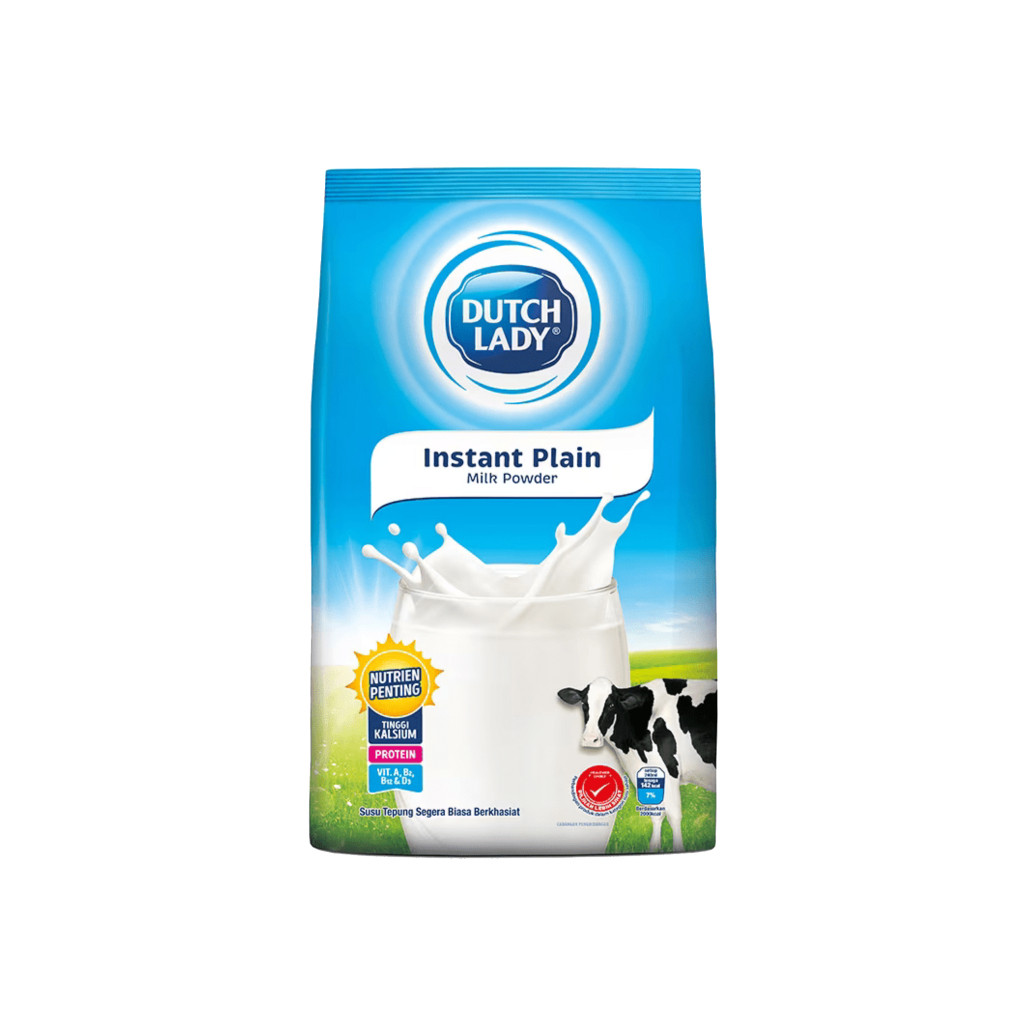 DUTCH LADY Instant Plain Flavoured Milk Powder 600G 900G | Shopee Malaysia