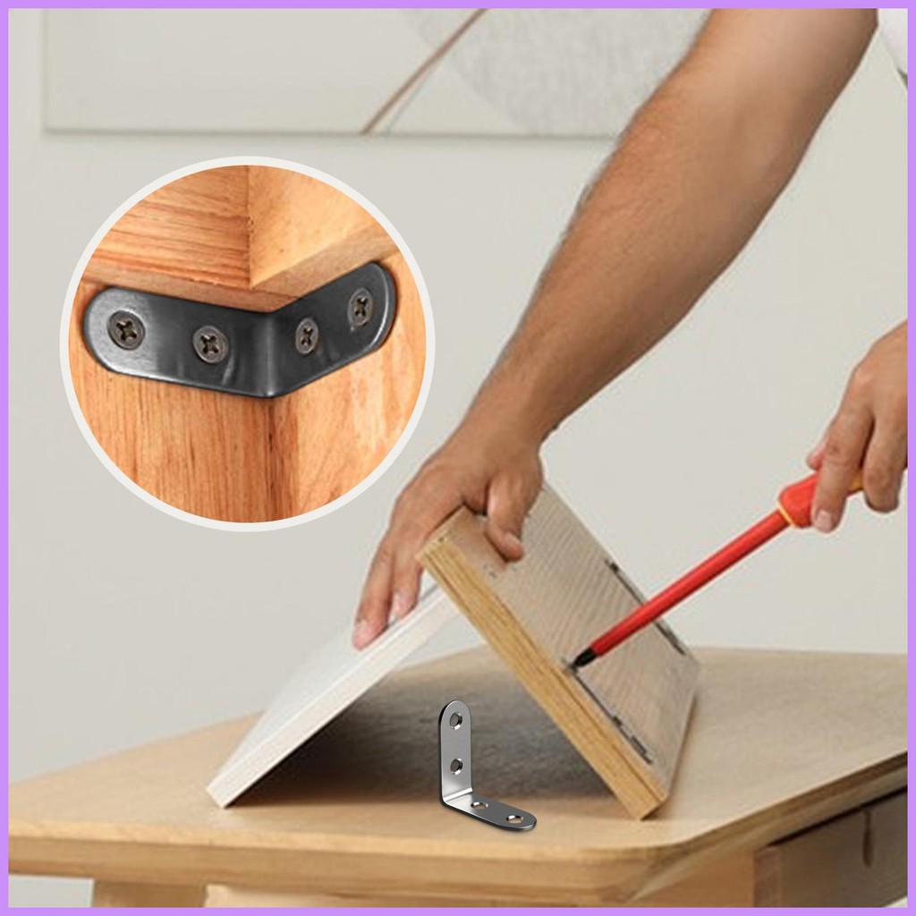 Metal Corner Brackets Furniture Brackets Corner Brace Angle Brackets ...