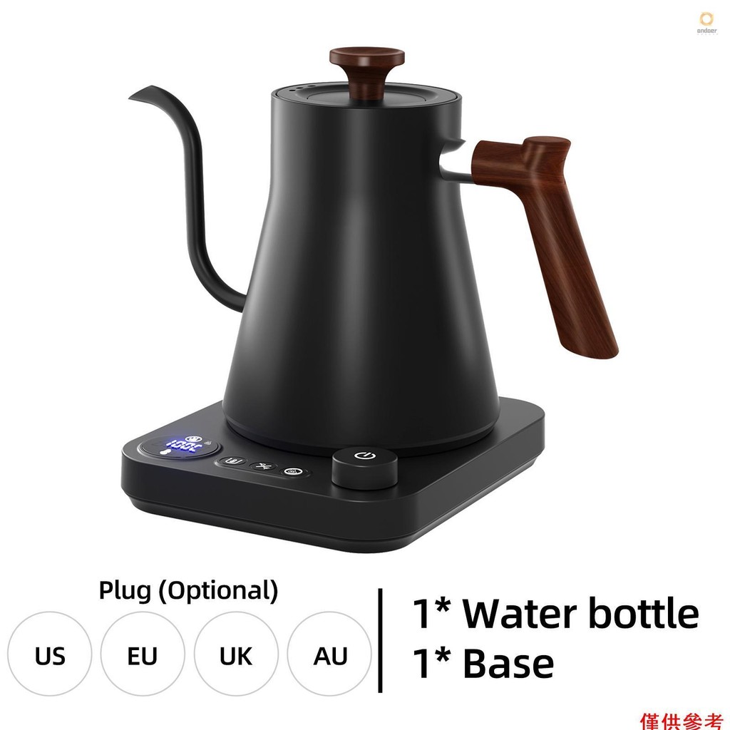 Ado)Electric Gooseneck Kettle 1200W Powerful and Fast Water Boiler ...