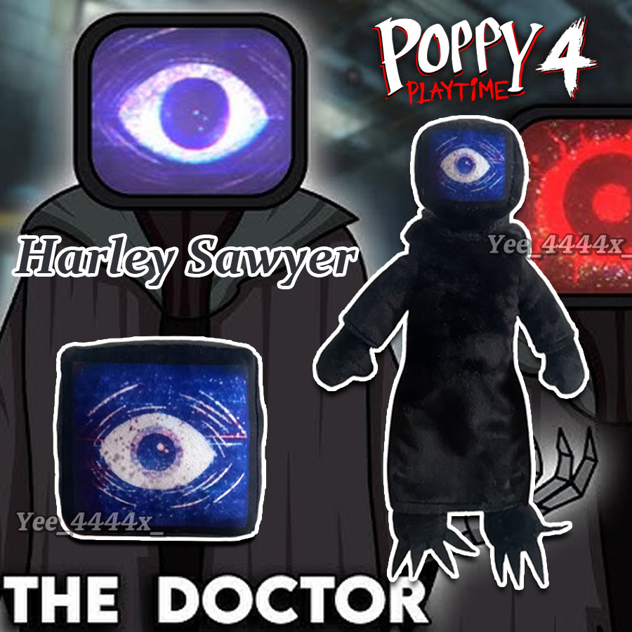 Poppy Playtime Chapter 4 Harley Sawyer Plush Doll Horror Game The ...