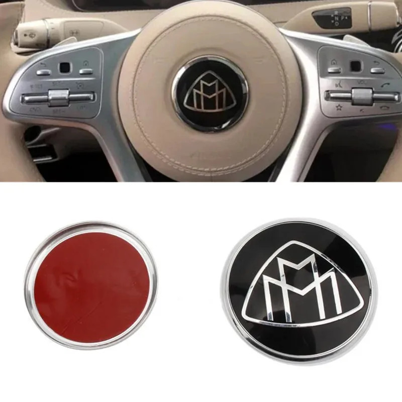 Round Emblem Badge For Maybach S320 S400 S500 S600 S680 Car Styling ...