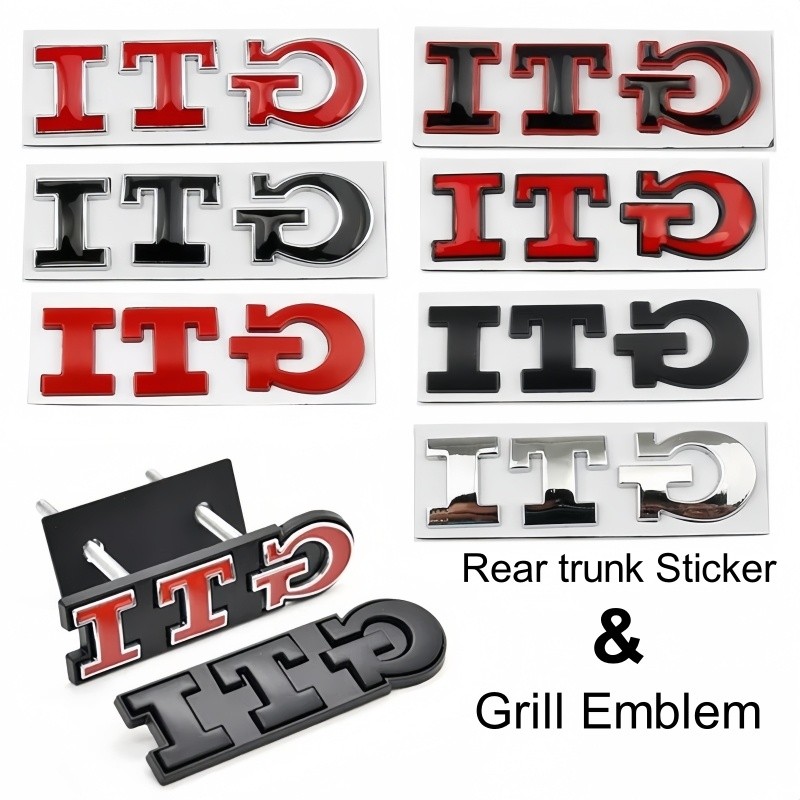 1pcs 3D Metal Car Fender Stickers Decals Front Hood Grill Emblem for ...