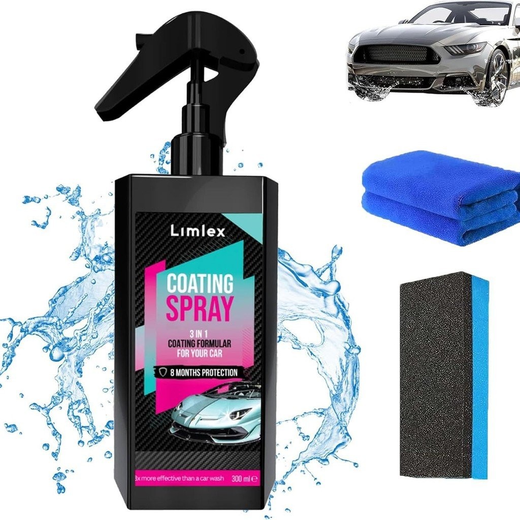 Spray Coating Limlex, set penjagaan kereta penyembur bersalut kereta ...