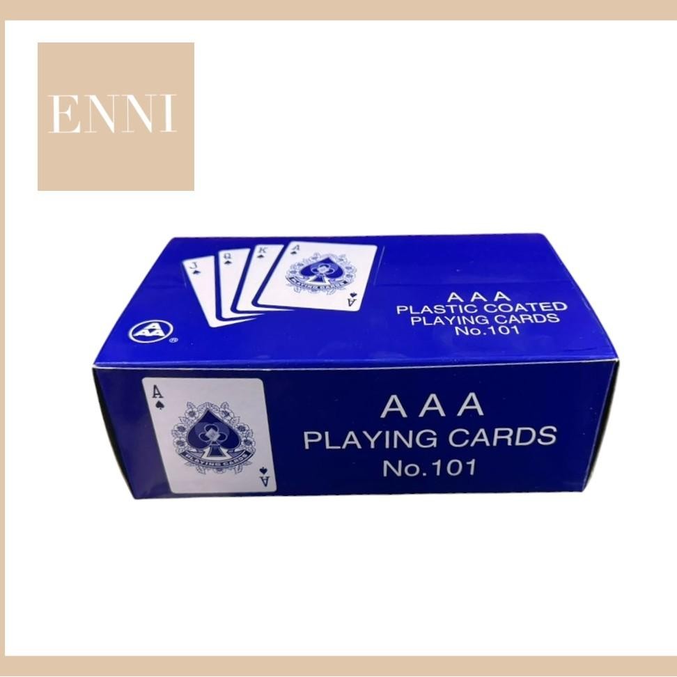 AAA Playing Cards / 101 Playing Cards / Poker Cards / Daun Terup 1 box ...