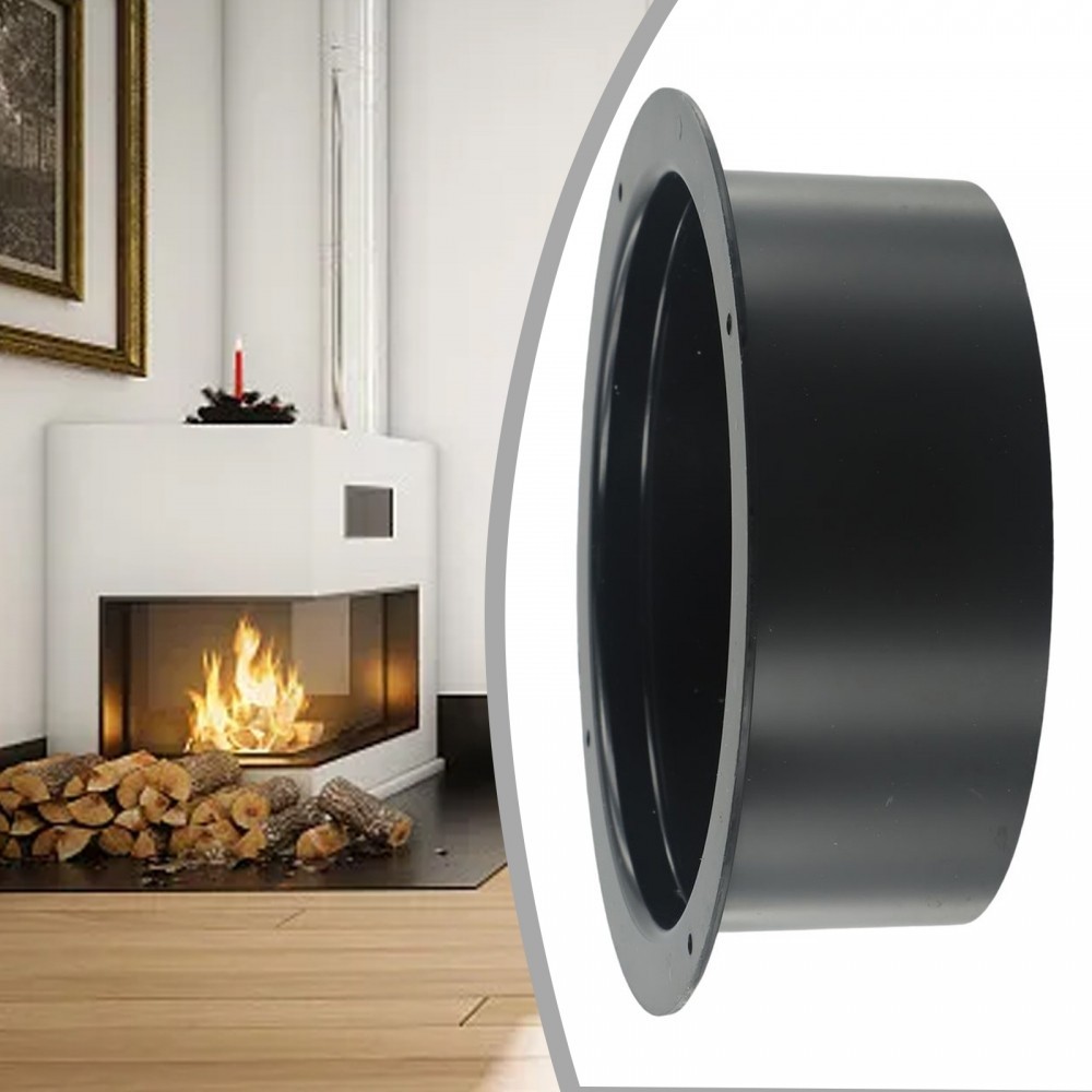 [ESYS-MY]ABS Straight Pipe Flange Ventilation Connectors Easy ...