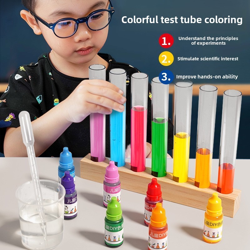 Children's science experiments/color mixing test tube experiment tools ...