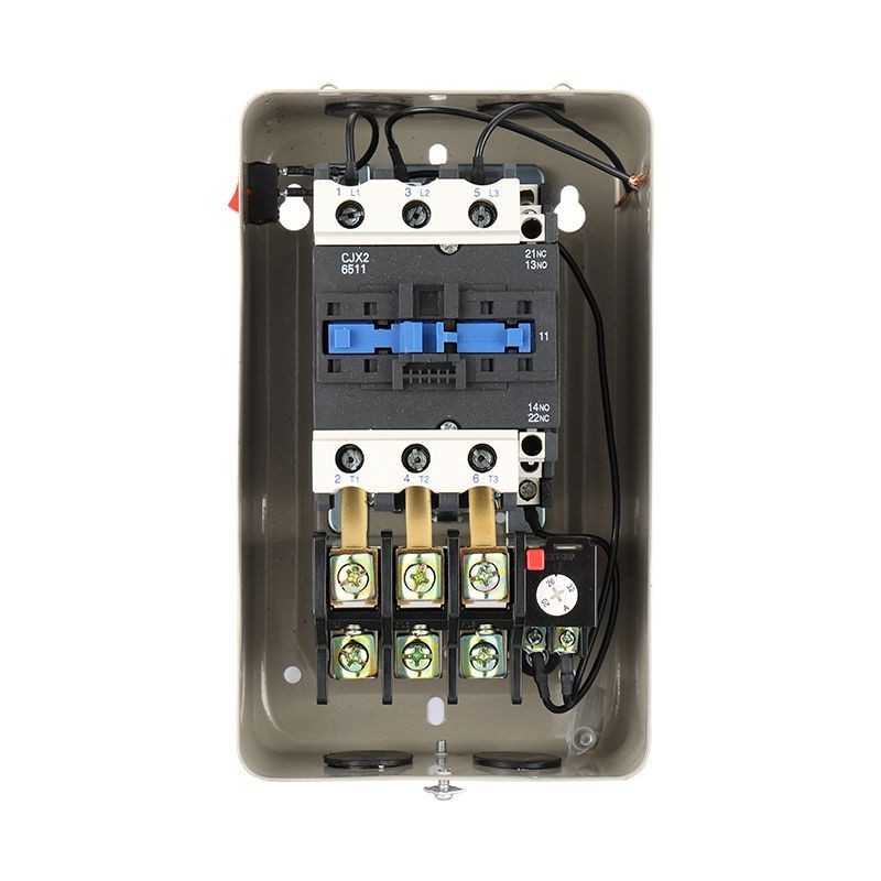 Air Compressor Automatic Start Switch Magnetic Starter Air Pump Three ...