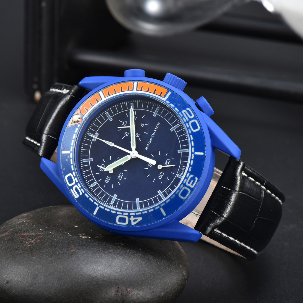 Promotion Quartz Watch Swartz Watch Q Men's Joint Watch Quartz Six-Hand ...