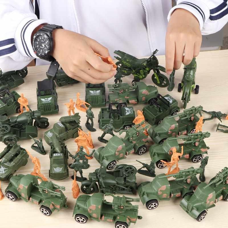 Model Adegan Perang Tentera Askar Kanak-kanak Set Mainan Nostalgia ...
