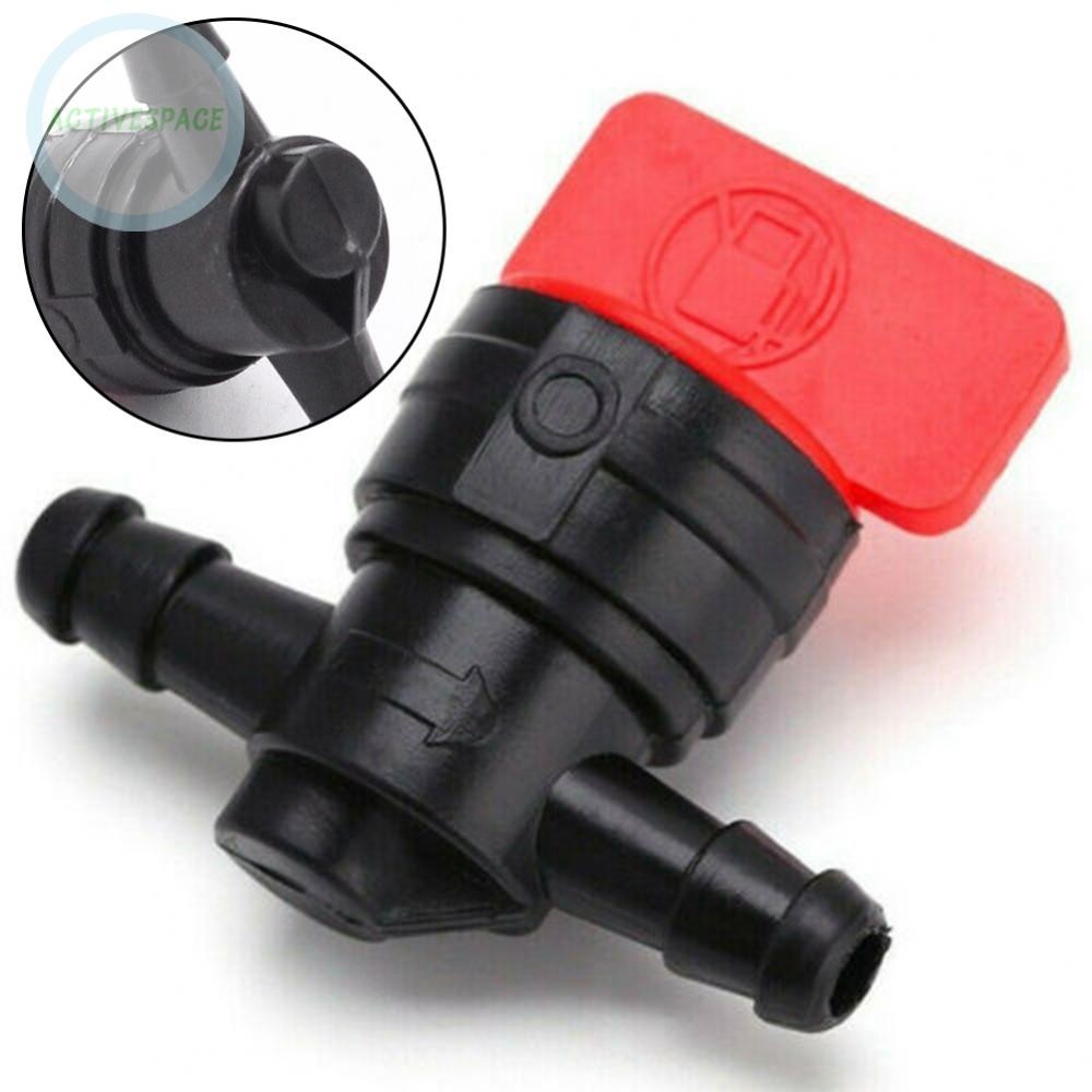 Fuel Tap Switch 6mm Black&Red Petrol Pipe Plastic Universal Fuel Line ...