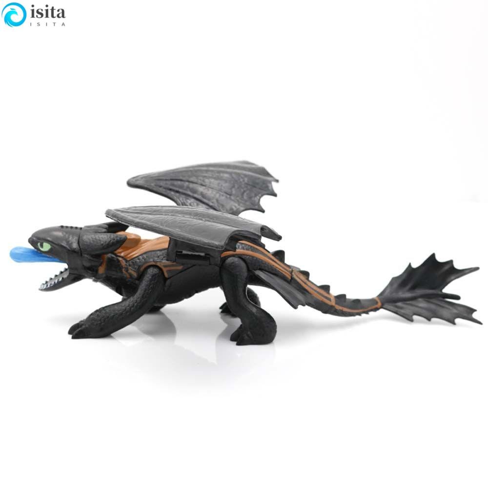 ISITA How To Train Your Dragon Light Fury Model Toys Anime Figures Toy ...