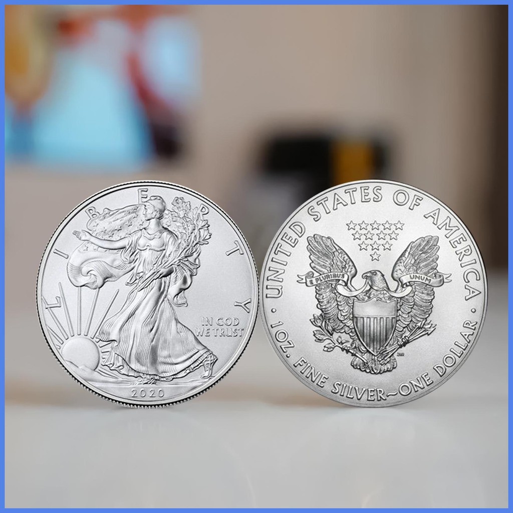 Liberty Eagle Silver Coin Silver Commemorative 2020 Liberty Eagle Coin ...