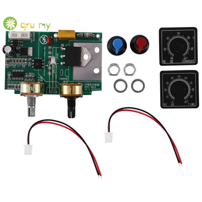 Spot Welding Machine Control Board Replace Time Relay Adjust Time ...