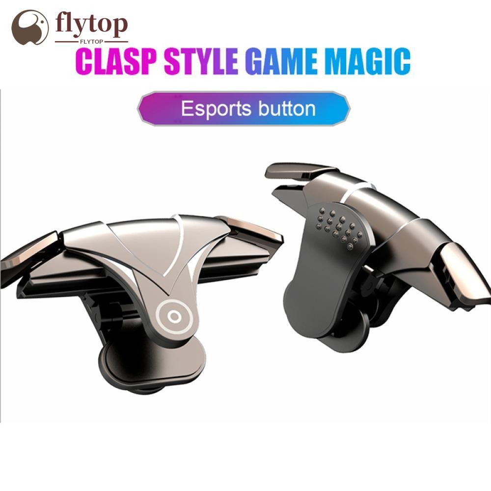 FLYTOP G12 Mobile Phone Gaming Trigger Game PUBG Joysticks Gamepad ABS ...