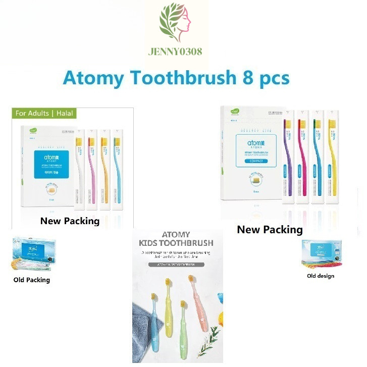 Atomy Toothbrush High Quality Anti-Bacteria Brush (1 box 8 pieces ...