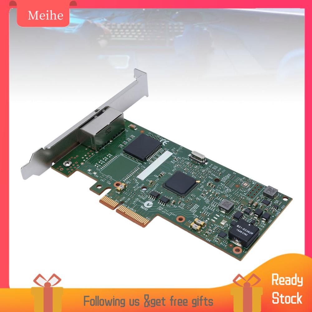 Meihe Network Card Ethernet Server Adapter with I350 Chip PCIe Gigabit Double Port for ...