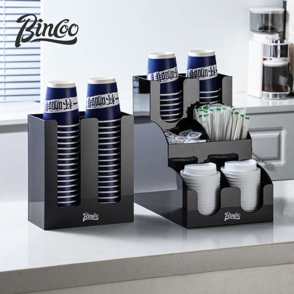 tempat letak cawan plastik Desktop display rack Pemegang cawan ...