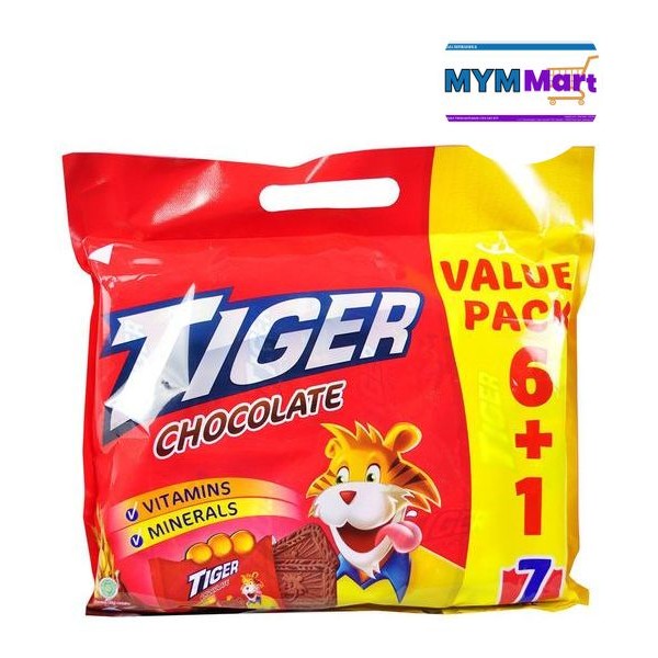 Tiger Chocolate Biscuits 7 x 60g | Shopee Malaysia