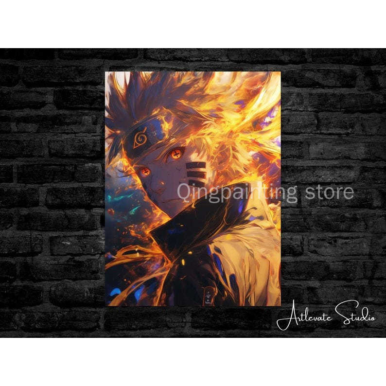 Anime NARUTO Painting Anime Poster Cartoon Canvas Paintings for Living ...