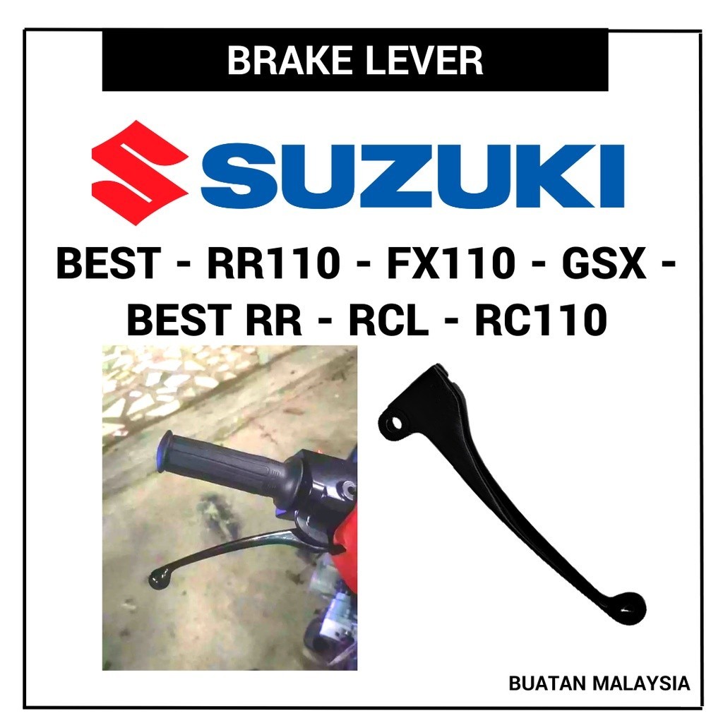 SUZUKI BRAKE LEVER - BEST RR RR110 FX110 GSX RCL BESTRR RC110 BREK ...
