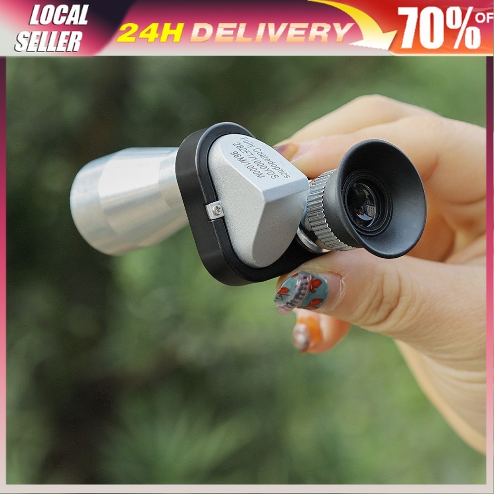 8x20 HD Night Vision Mini Pocket Zoom Monocular Outdoor Portable ...