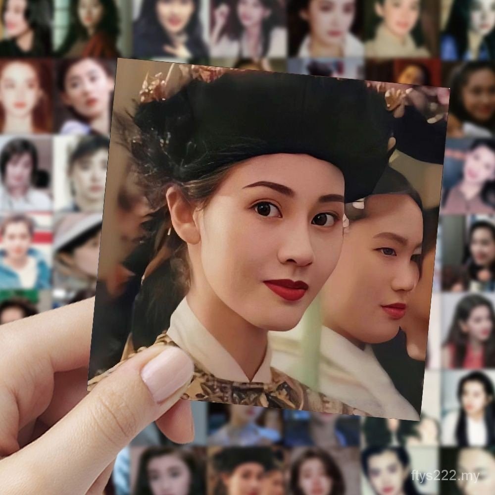 Idol perimeter 偶像周边 贴纸 sticker 180张港风女明星李嘉欣张柏芝朱茵美女贴纸DIY装饰手机壳手账素材ftys222 ...