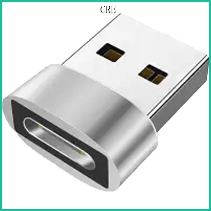 CRE Male to Female Connectors Conversion Adapter Support Charging USB ...