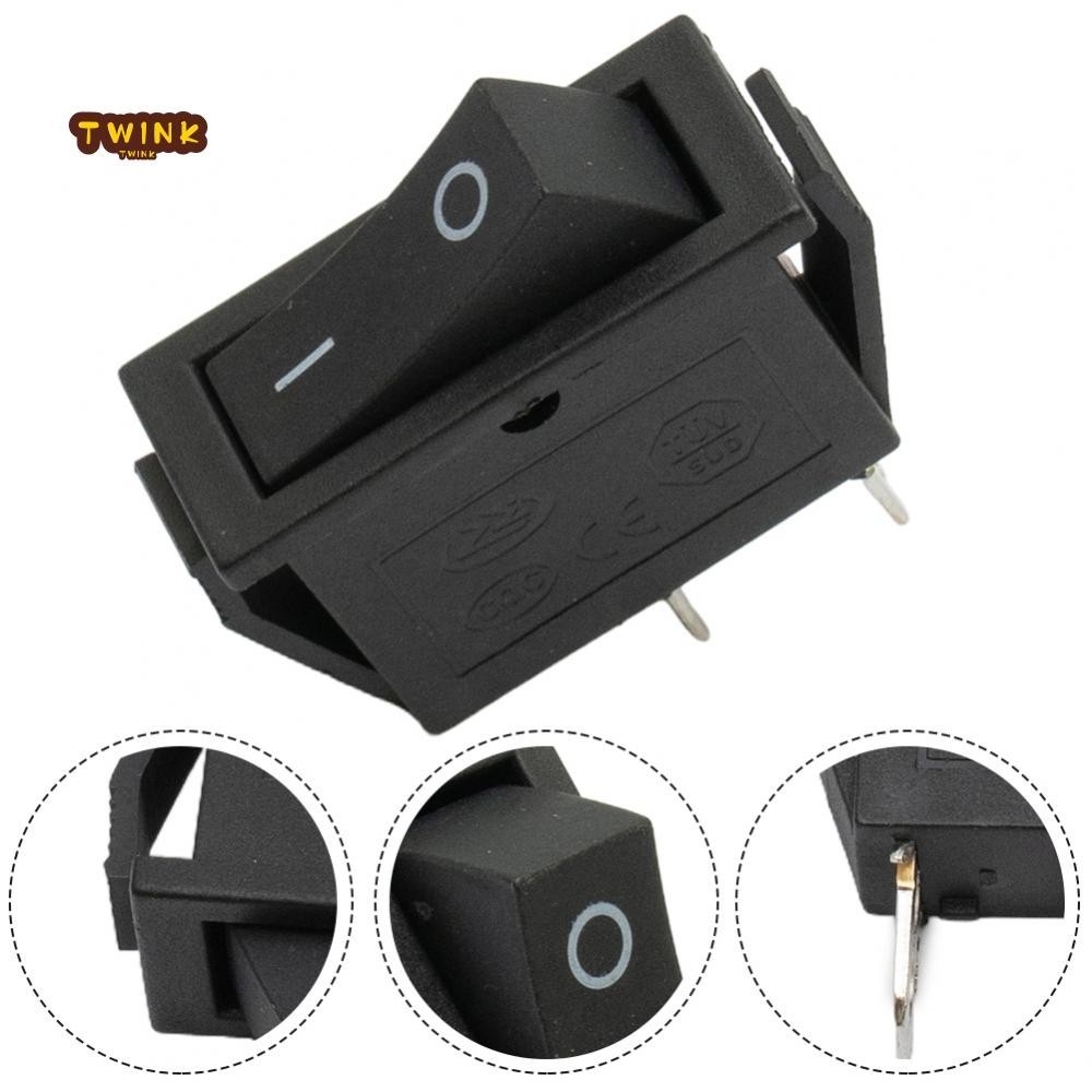 On-Off Rocker Switch 12V 16A 240Vac 250VAC For Treadmill KCD3-101/2P ...