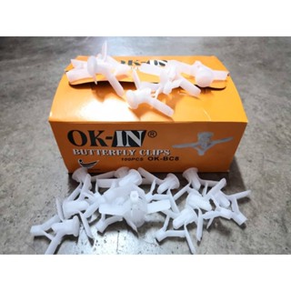 OK-IN Nylon Butterfly Wall Plug for Hollow Partition Wall Ceiling ...