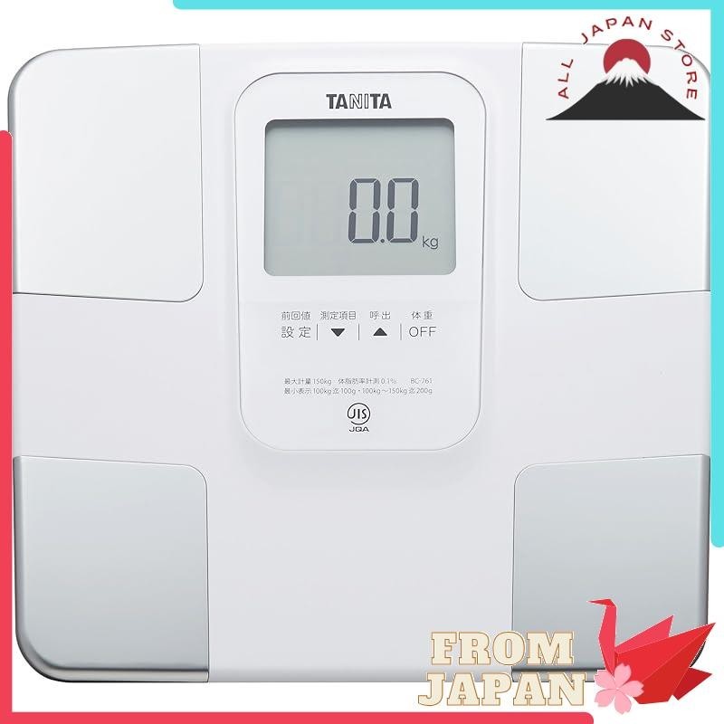 Tanita Body Composition Monitor BC-761-WH (White) Japanese model | Shopee Malaysia
