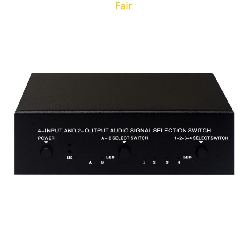 Fair Sound Source Signal Selection Splitters Box 4 Input 2 Output ...
