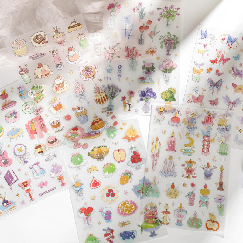 ENWEI 2 Pcs [Romantic Collector Series] Cute Journal Stickers ...