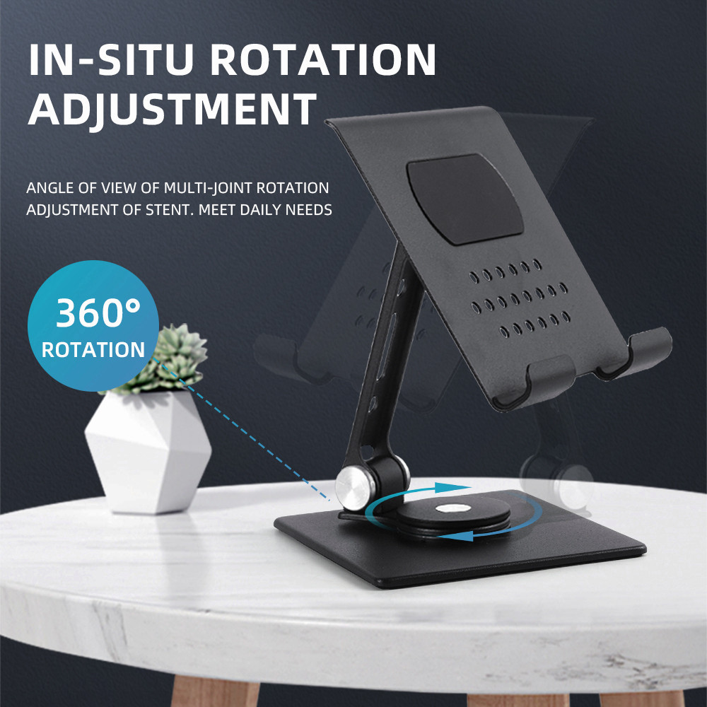 360° Rotation Phone Stand Tablet Stand Foldable Stand Lifting ...