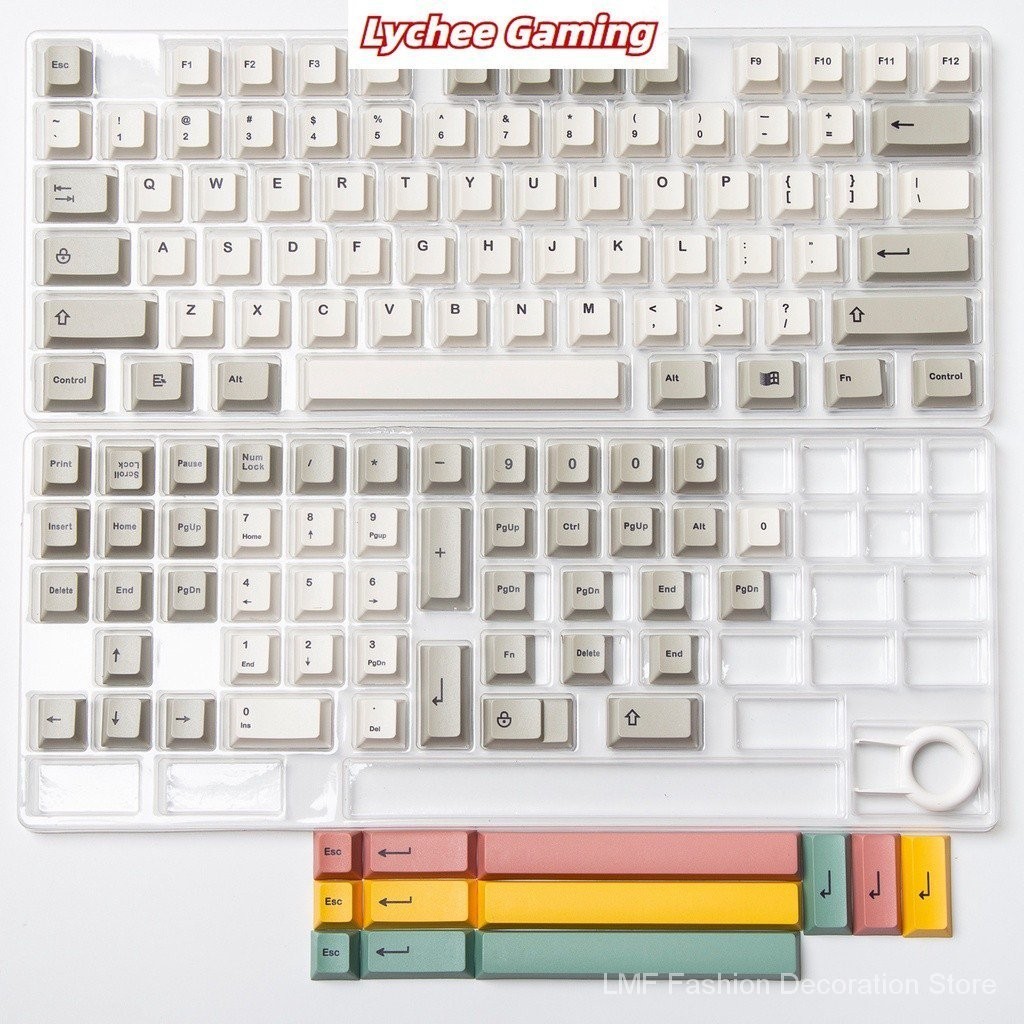 Lychee 9009 Retro Vintage Cherry/MDA/XDA profile keycap PBT mechanical ...