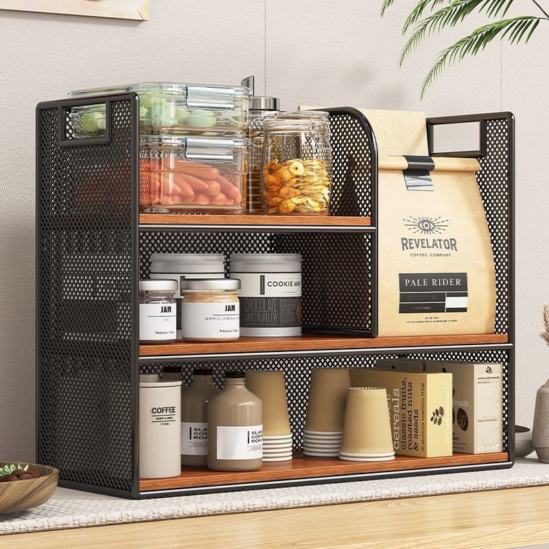Desktop Storage Rack Dining Table Snack Rack Coffee Table Living Room ...